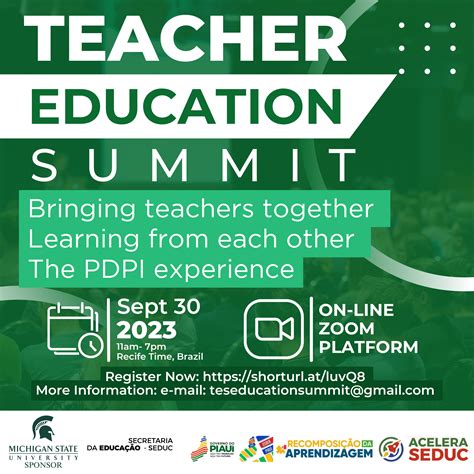Teacher Education Summit 2023 English Language Center