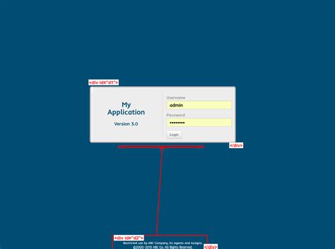 Html How To Position A Div Under Another Div Wrapped In A Different