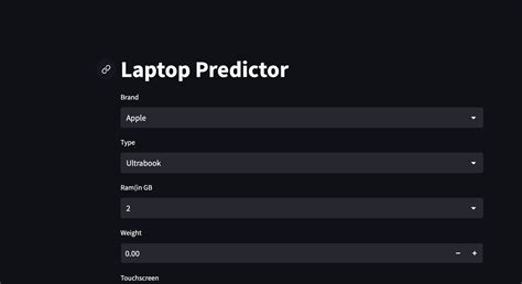 GitHub Ddivyansh Laptop Price Prediction