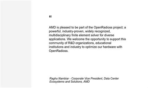 openradioss testimonials and launch video