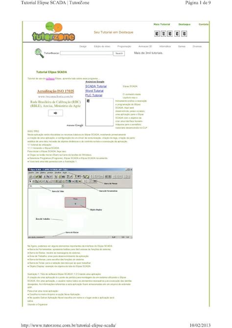 Pdf Tutorial Elipse Scada Dokumentips
