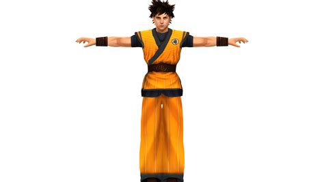Son Goku Dragon Ball Evolution Vrchat Avatar Dl By Wargrey Sama On