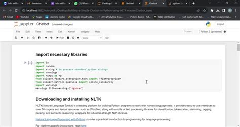 Presenting Task 1 A Chatbot With Ai Priyal Jain Posted On The Topic Linkedin