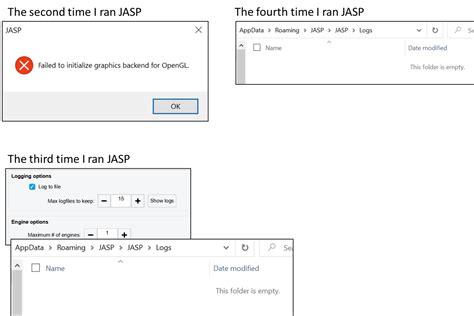 Glitches JASP Recurring JASP Has Been Installed From A Zip Sec Filter