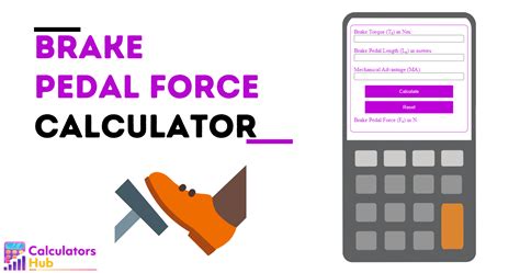 Brake Pedal Force Calculator