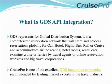 gds api integration pptx