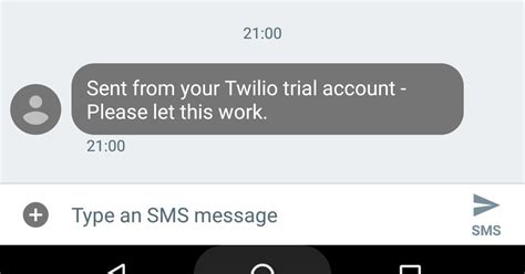 sending sms via code twilio c r csharp