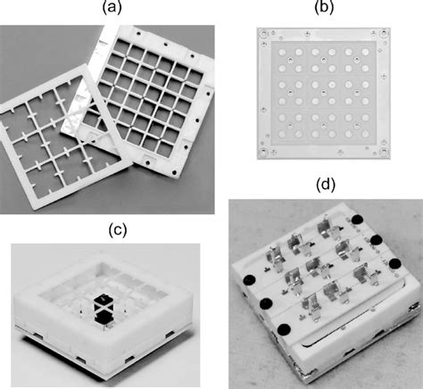 Components Of The Detector Holder A Plastic Honeycomb And Top