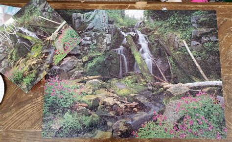 Hasbro Guild 1000 Piece Puzzle Mount Rainier National Park 2001 This Was So Hard This Was