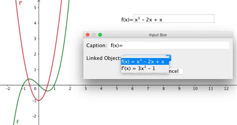 Geogebra Tutorial Functions