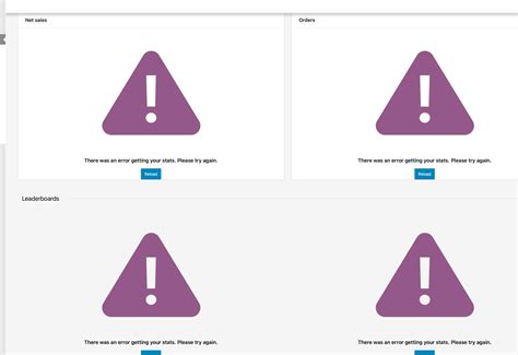 Wc Admin Pages Slow Unresponsive And Return “error Retrieving Settings