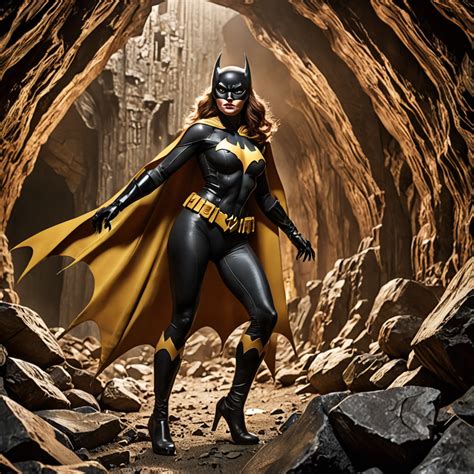 Batgirl Underground Cavern Peril By Aeazine On Deviantart