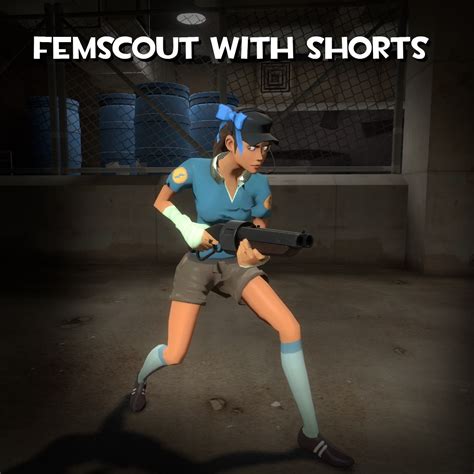Femscout With Shorts Mod For Team Fortress 2 Tf2 Mods