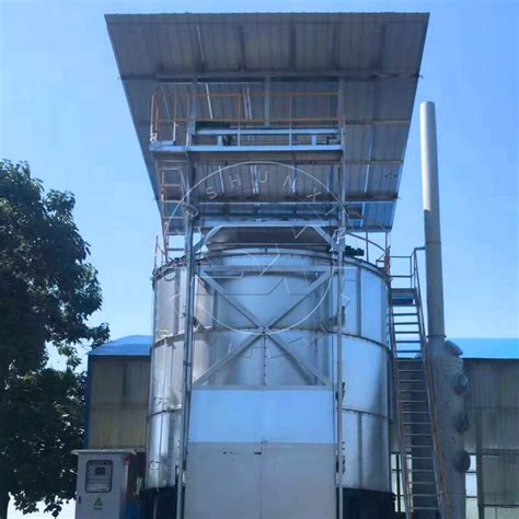 In Vessel Composting Systems For Organic Fertilizer Production Design