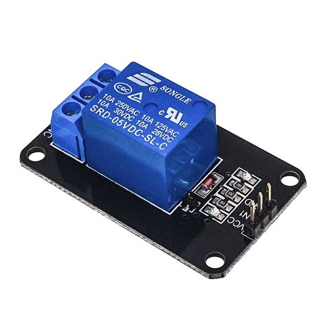 광 커플러 릴레이 출력을 갖춘 5v 1 채널 릴레이 모듈 실드 arduino 용 1 웨이 릴레이 모듈 반도체 집적회로