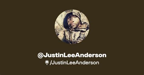 Justinleeanderson Instagram Facebook Tiktok Twitch Linktree