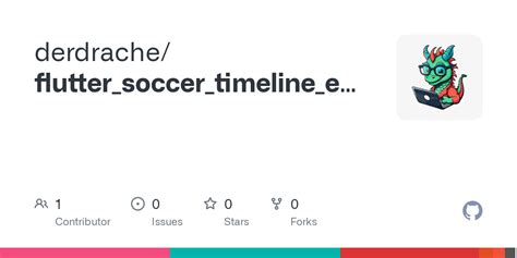 Github Derdrachefluttersoccertimelineexample