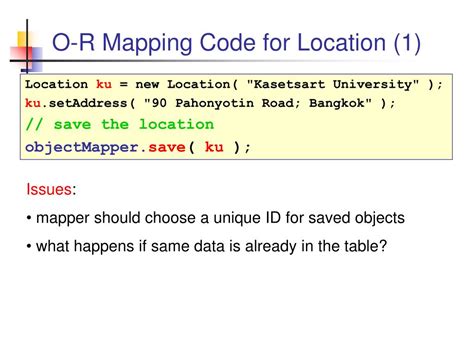 Ppt Object Persistence And Object Relational Mapping Powerpoint Presentation Id 5611302