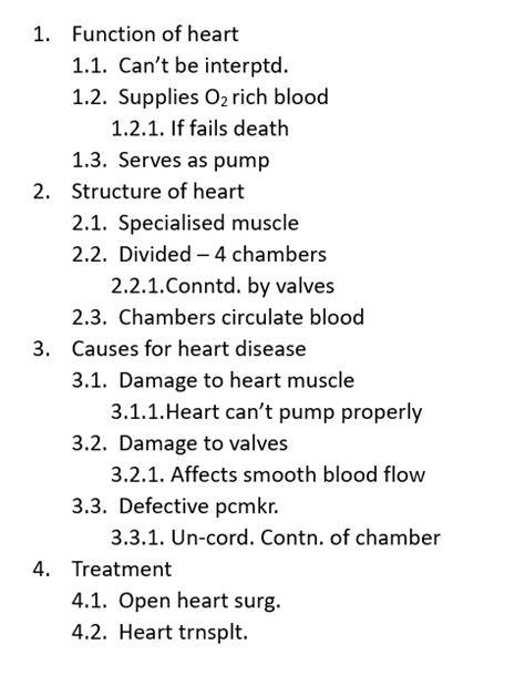 Note Making And Summary Class 11 English Literature And Grammar