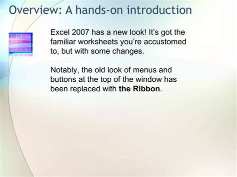 Introduction To Microsoft Office 2007 Ppt