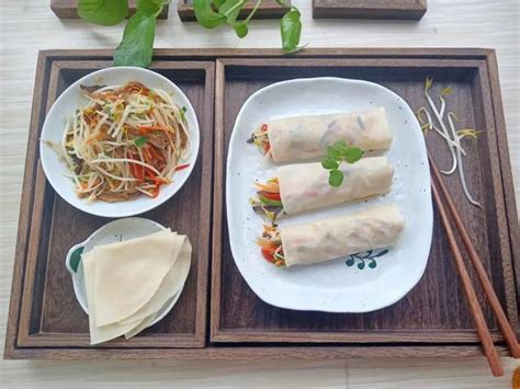 素食菜譜：7種春卷家常做法，卷一卷就搞定，一口吃下太滿足 每日頭條