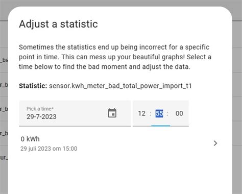 Fix Statistics Won T Show In GUI Help Home Assistant Community