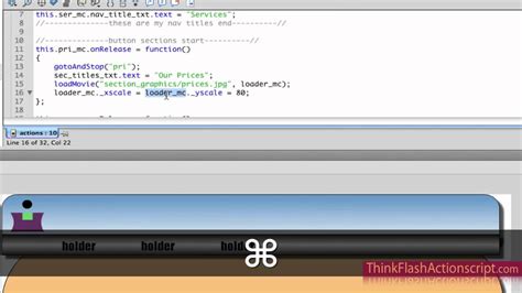 Flash Cs5 Animation And Actionscript 2 Power User Tips Tutorial Part 5 Youtube