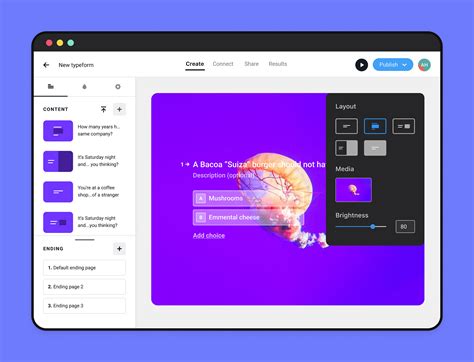 typeform builder redesign by carlota on dribbble