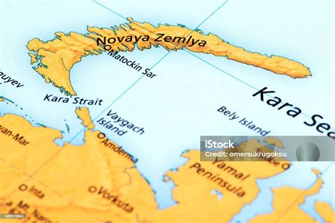 Novaya Zemlya Map