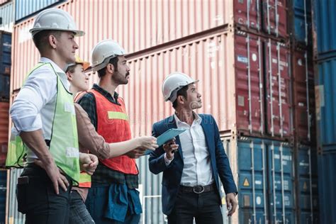 Container Logistics Shipping Storage Management Industry Team Manager