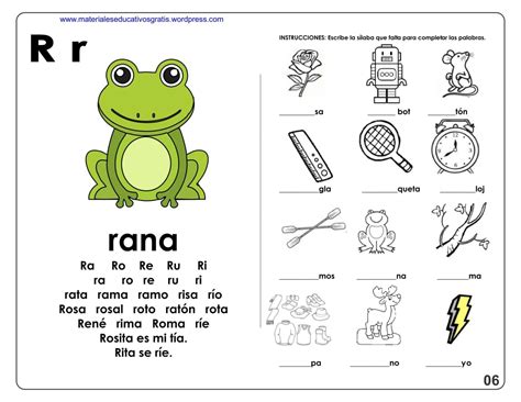 Cuadernillo Para Aprender A Leer Materiales Educativos