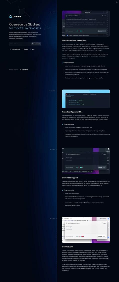 Commit Template Review And Demo
