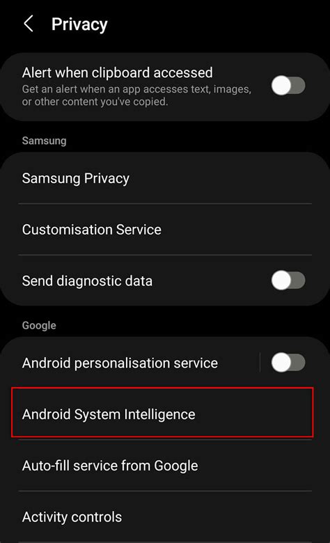 What Is Android System Intelligence