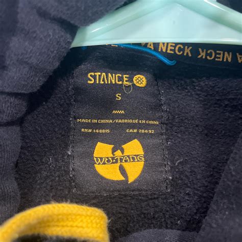 Black Stance Wu Tang Clan Hoodie Hiphop Streetwear Depop