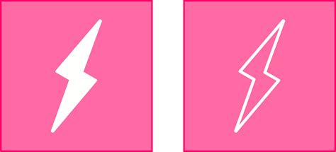 Lightning Ii Icon 42728649 Vector Art At Vecteezy