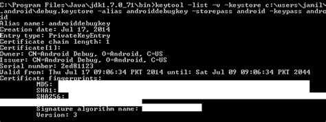 Google Maps How To Get The Sha Fingerprint Certificate In Android Studio For Debug Mode