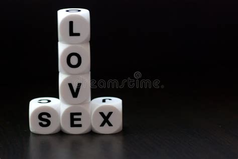 Love And Sex Stock Image Image Of Dice Background Letters 13295091