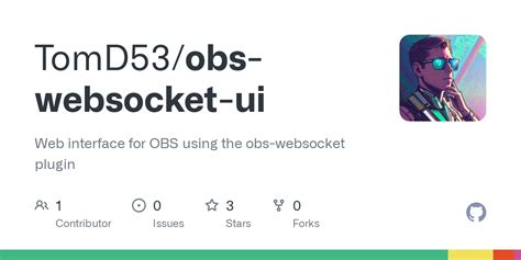 Github Tomd Obs Websocket Ui Web Interface For Obs Using The Obs Websocket Plugin
