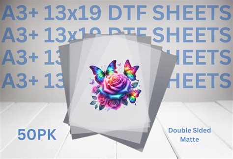 A3 13x19 Dtf Sheets Fine Teez Customs And Supplies Llc