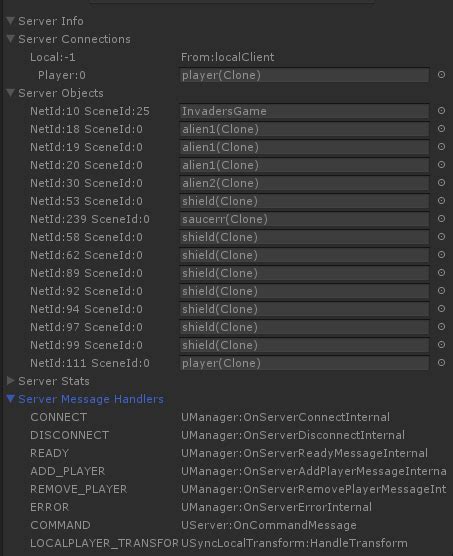 Unity Manual Using The Network Manager