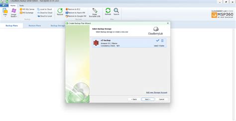 Use The Cloudberry Tool To Backup An On Premises Server To The Cloud