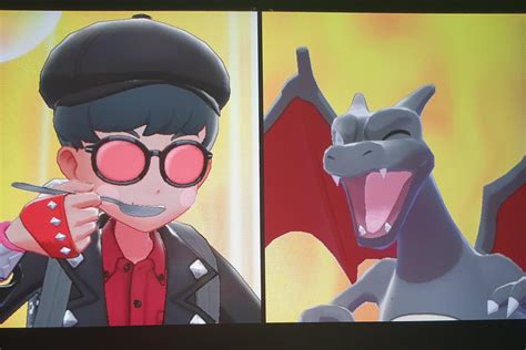 Gen I Got This Shiny Gmax Charizard From A Random Raid I Joined Last Night Decided To