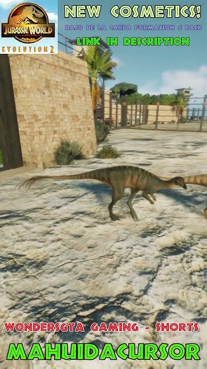 Mahuidacursor New Species Mod Jurassic World Evolution 2 Mods