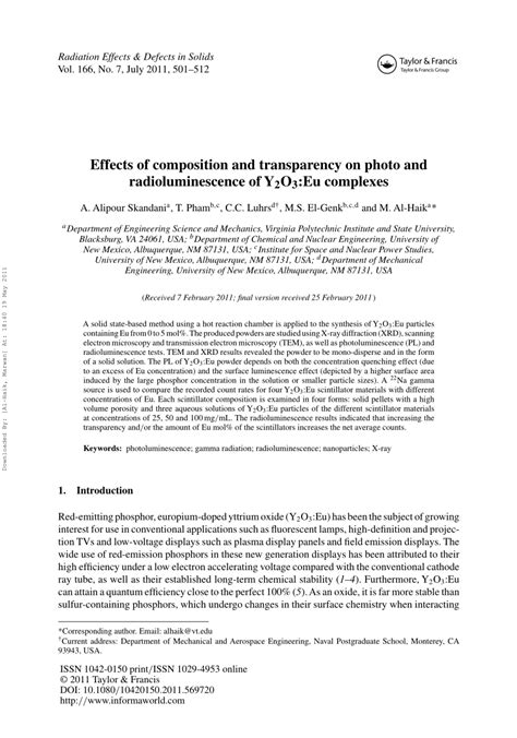 Pdf Effect Of Microstructural Variation On The Photo And