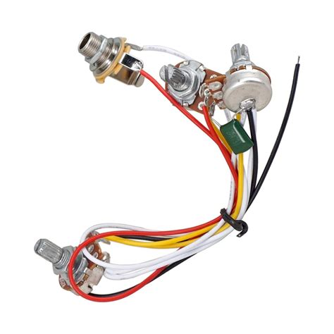 Interruptor De 3 Vías Conjunto De Arnés De Cableado De Guitarra