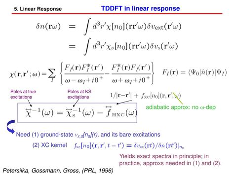 Ppt Time Dependent Density Functional Theory Powerpoint Presentation