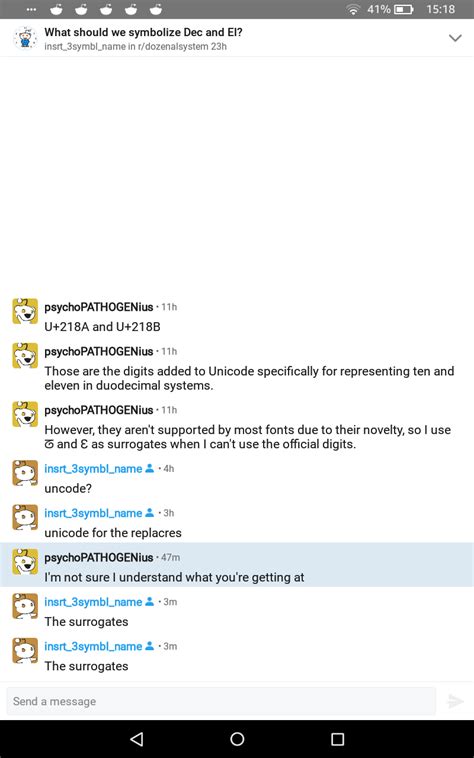 Surrogates Comment It Runicode