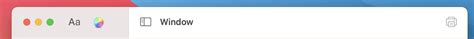 Macos Big Sur Toolbar Items In The Sidebar Stack Overflow