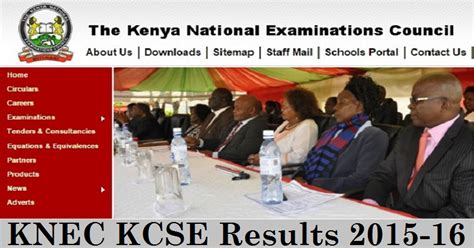 KCSE Results 2015 Declared Knec Ac Ke Check KNEC KCSE Results Online Or By SMS
