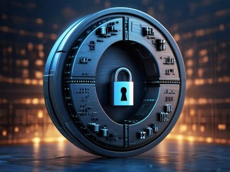 Premium Photo Abstract Cybersecurity Technology Background